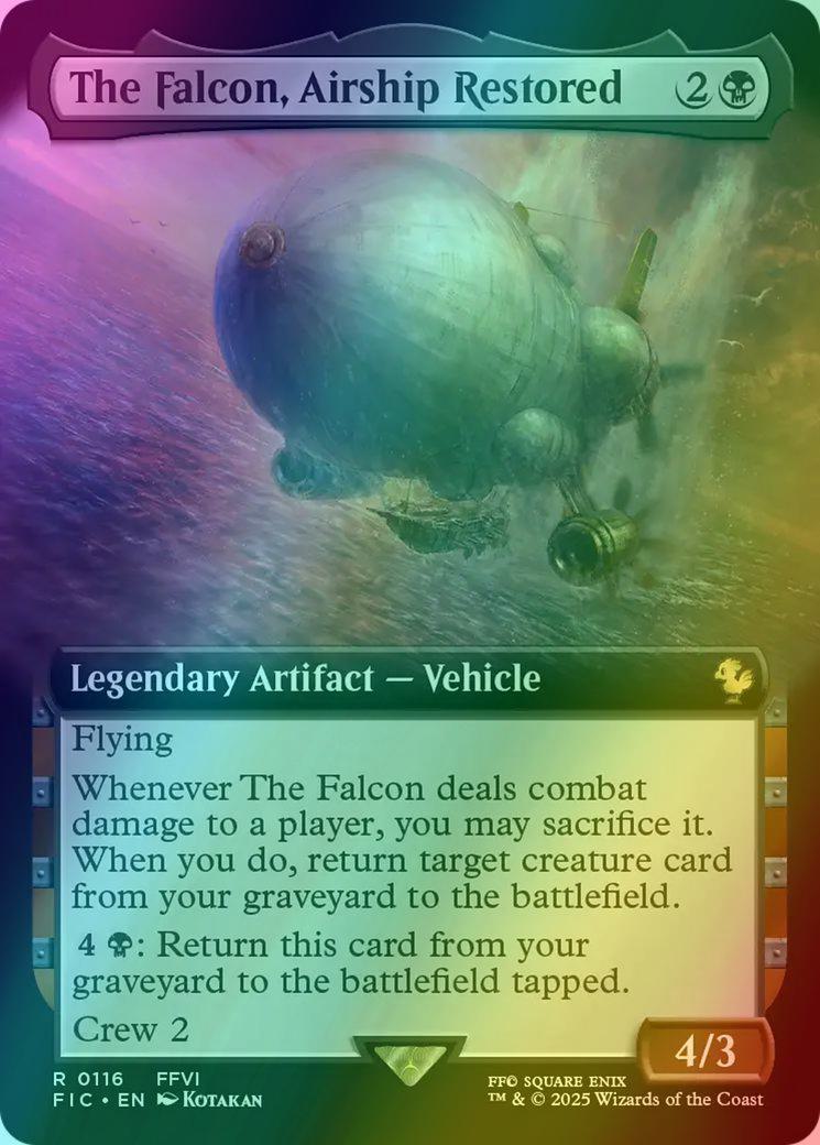 The Falcon, Airship Restored [116] [Extended Art] [FINAL FANTASY ...