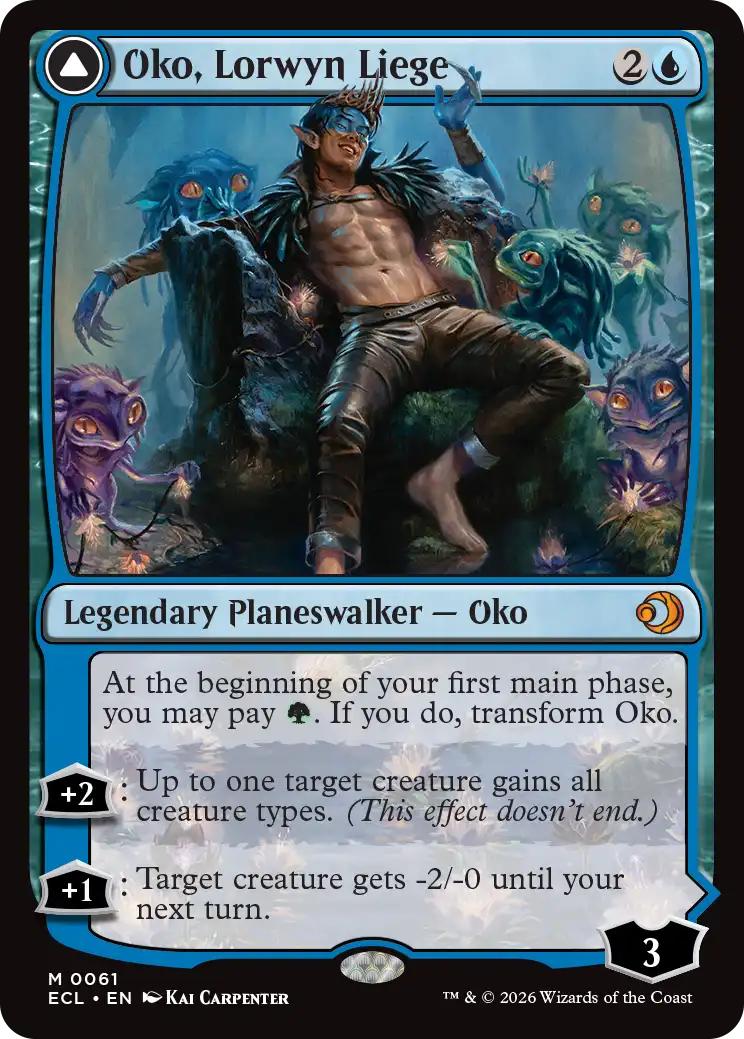 Oko, Lorwyn Liege // Oko, Shadowmoor Scion [61] [Lorwyn Eclipsed] [Non ...