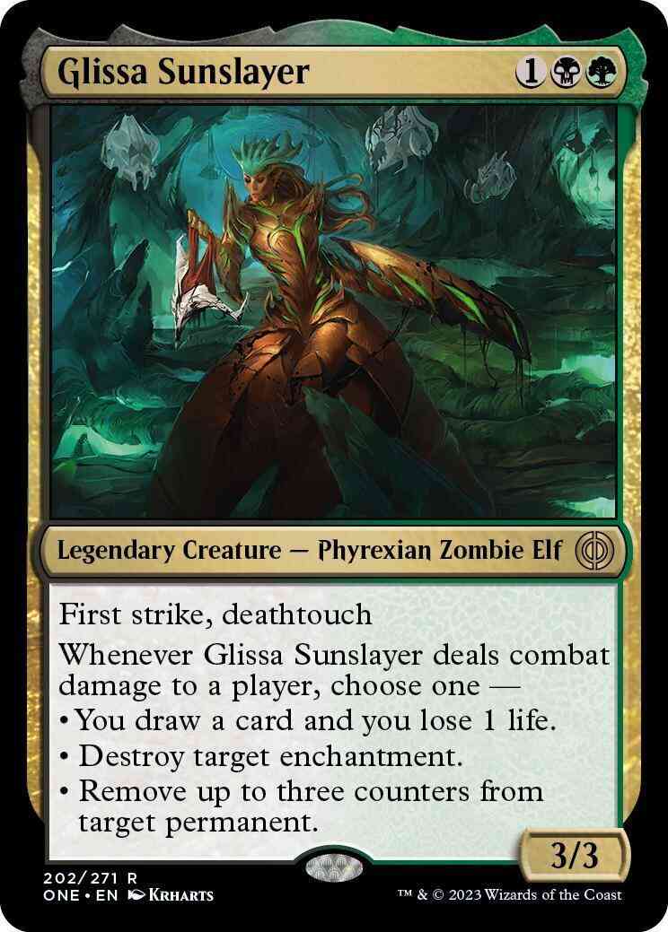 Glissa Sunslayer [202] [Phyrexia: All Will Be One] [Non-Foil] – Face to ...