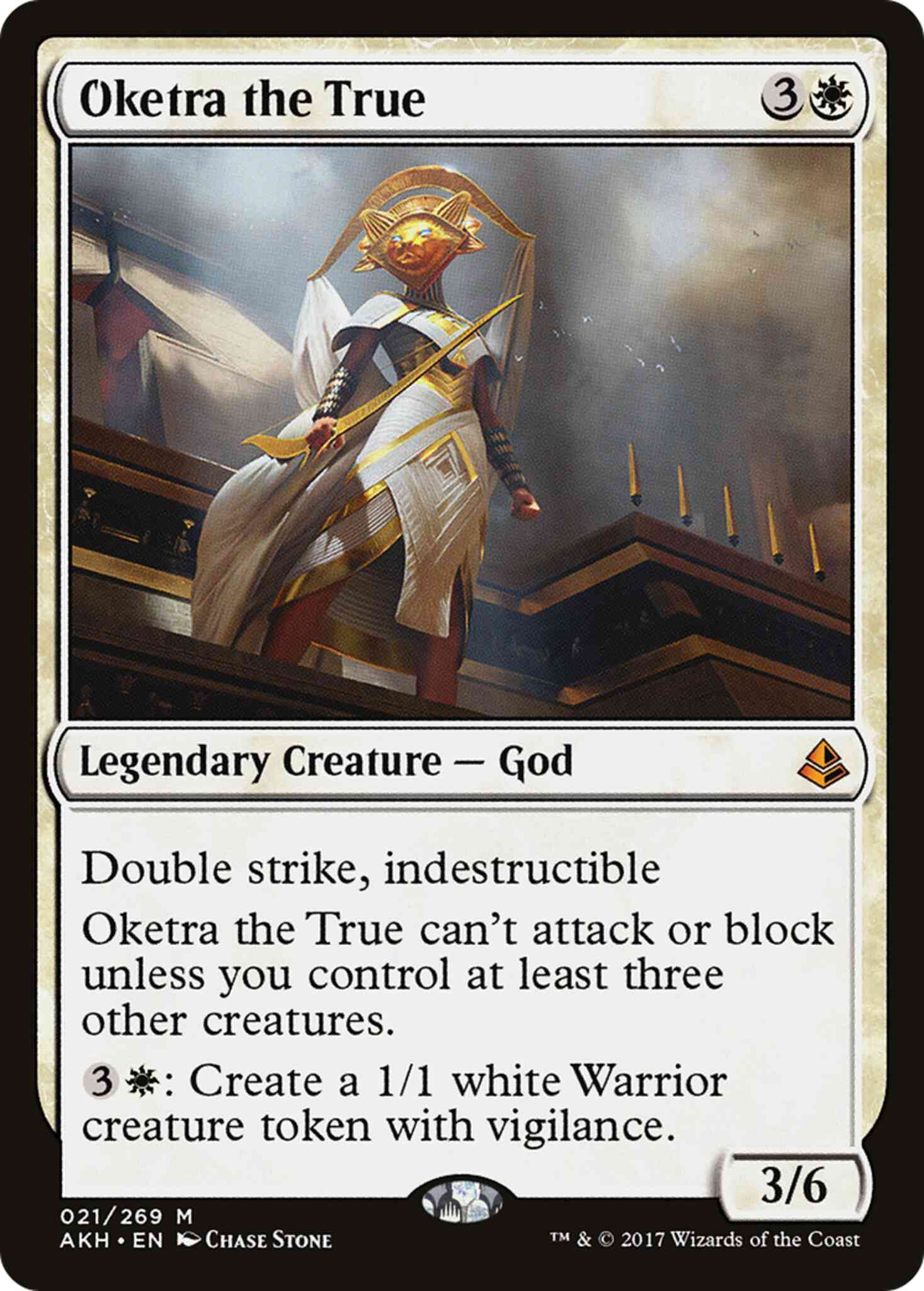 Oketra the True [21] [Amonkhet] [Non-Foil] – Face to Face Games