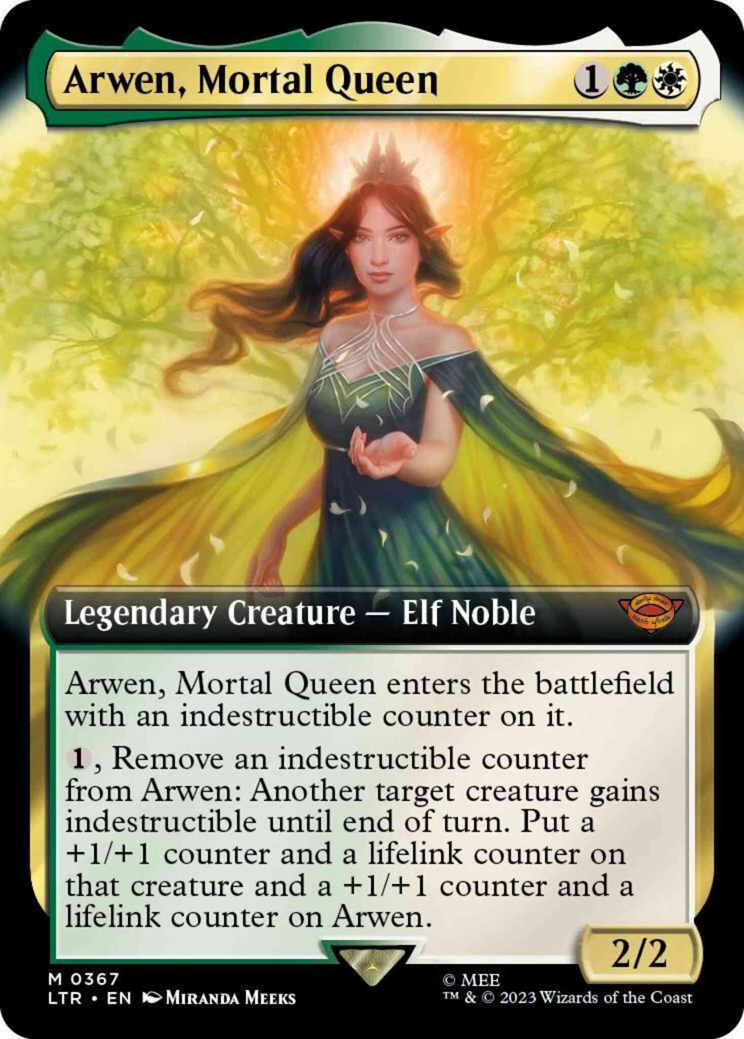 Arwen, Mortal Queen [367] [Extended Art] [The Lord of the Rings: Tales ...