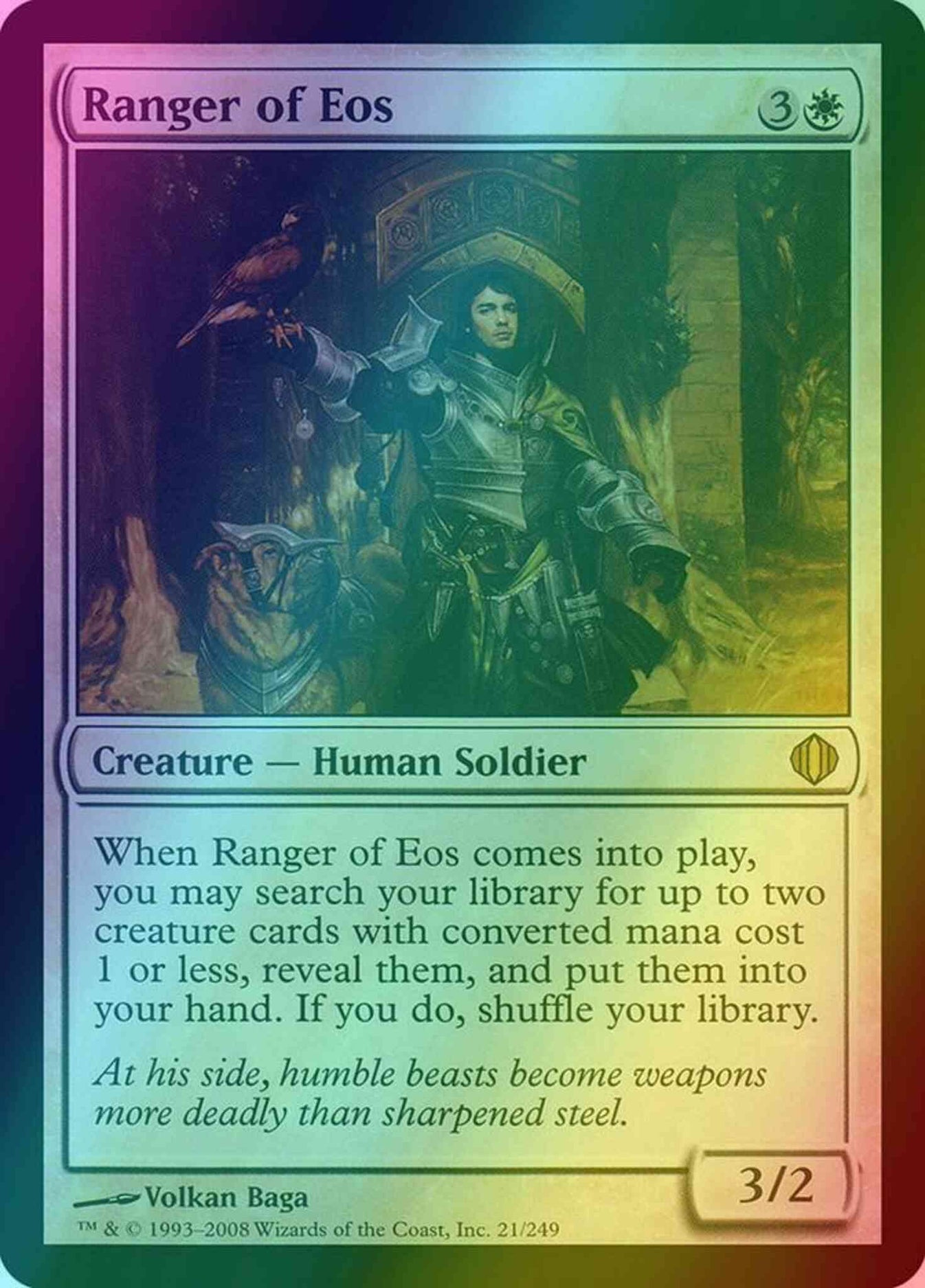 Ranger of Eos [21] [Shards Of Alara] [Foil] – Face to Face Games