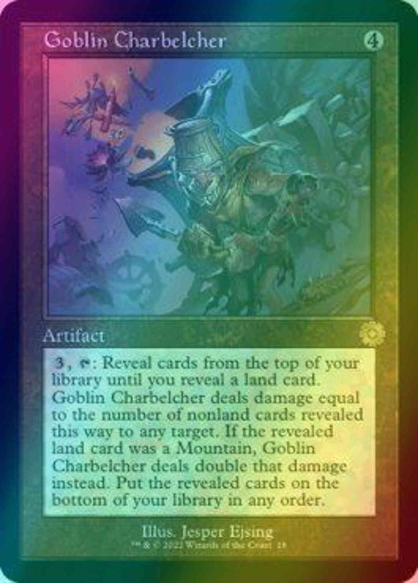 Goblin Charbelcher [18] [Retro Frame] [The Brothers' War Retro Artifac ...