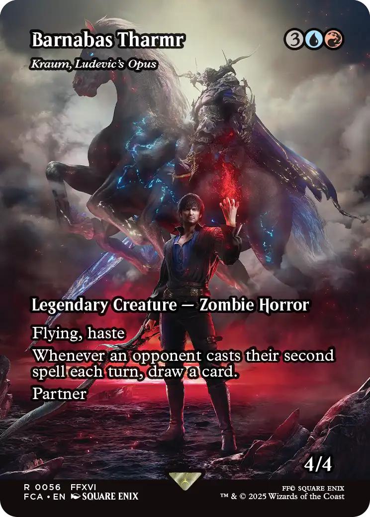 Barnabas Tharmr - Kraum, Ludevic's Opus [56] [Borderless] [FINAL FANTASY: Through the Ages] [Non ...