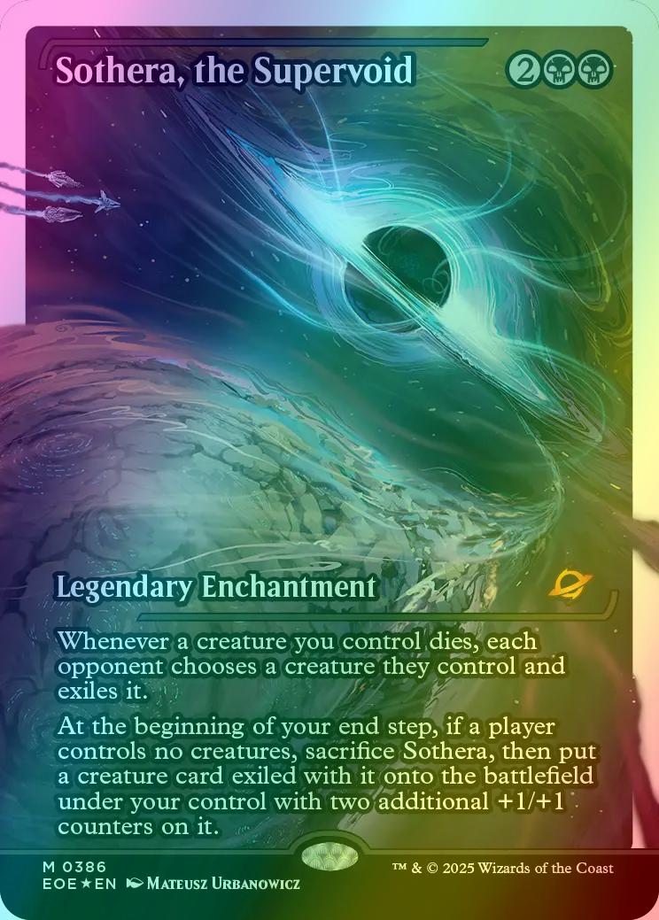 Sothera, the Supervoid [386] [Japan Showcase] [Edge of Eternities] [Fracture Foil] – Face to ...