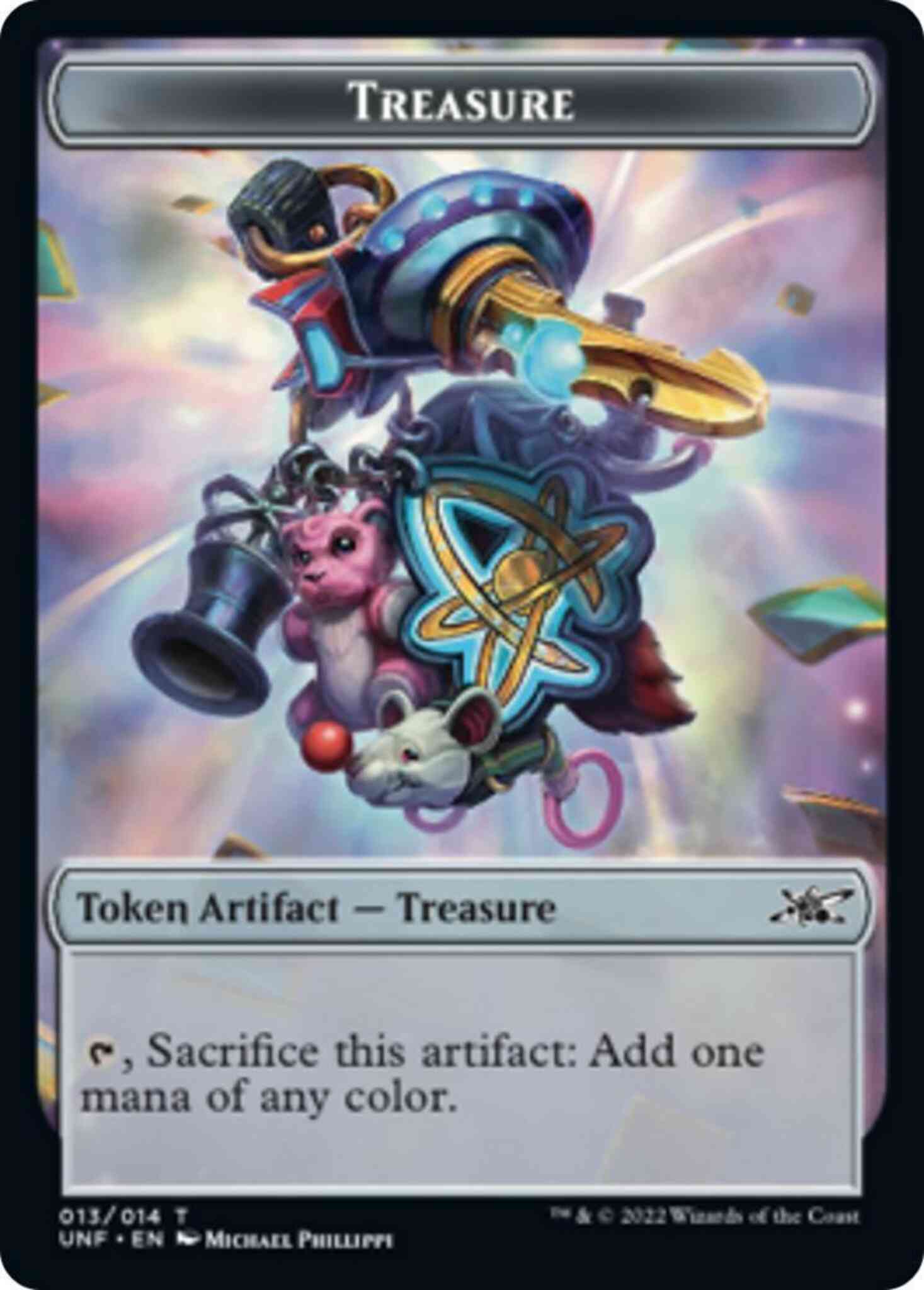 Treasure Token [13] [Unfinity: Tokens] [Non-Foil] – Face to Face Games
