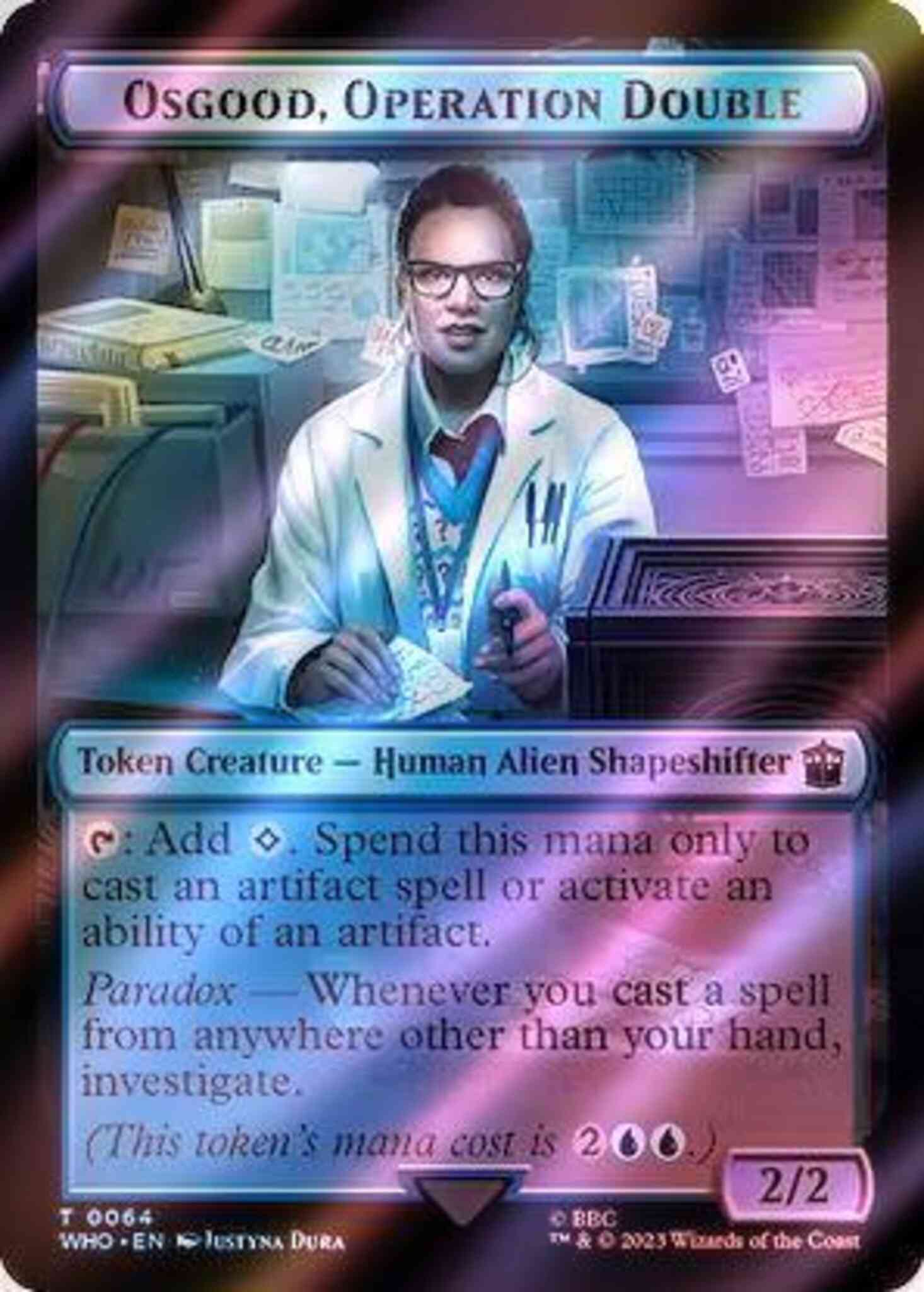 Osgood, Operation Double Token (64) // Soldier Token (40) [Universes B ...