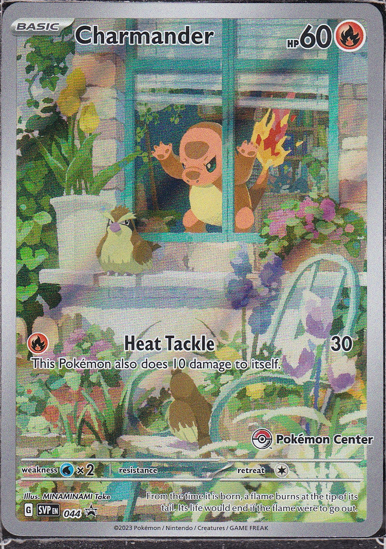 Charmander - 44 - Promo - Pokémon Center Exclusive - Ultra Rare - Scan ...