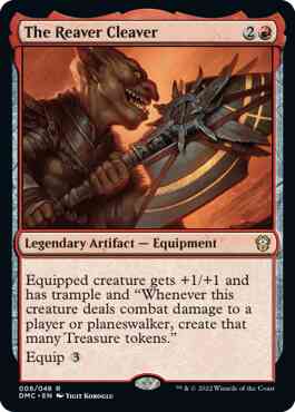 The Reaver Cleaver [8] [Dominaria United: Commander] [Non-Foil] – Face ...