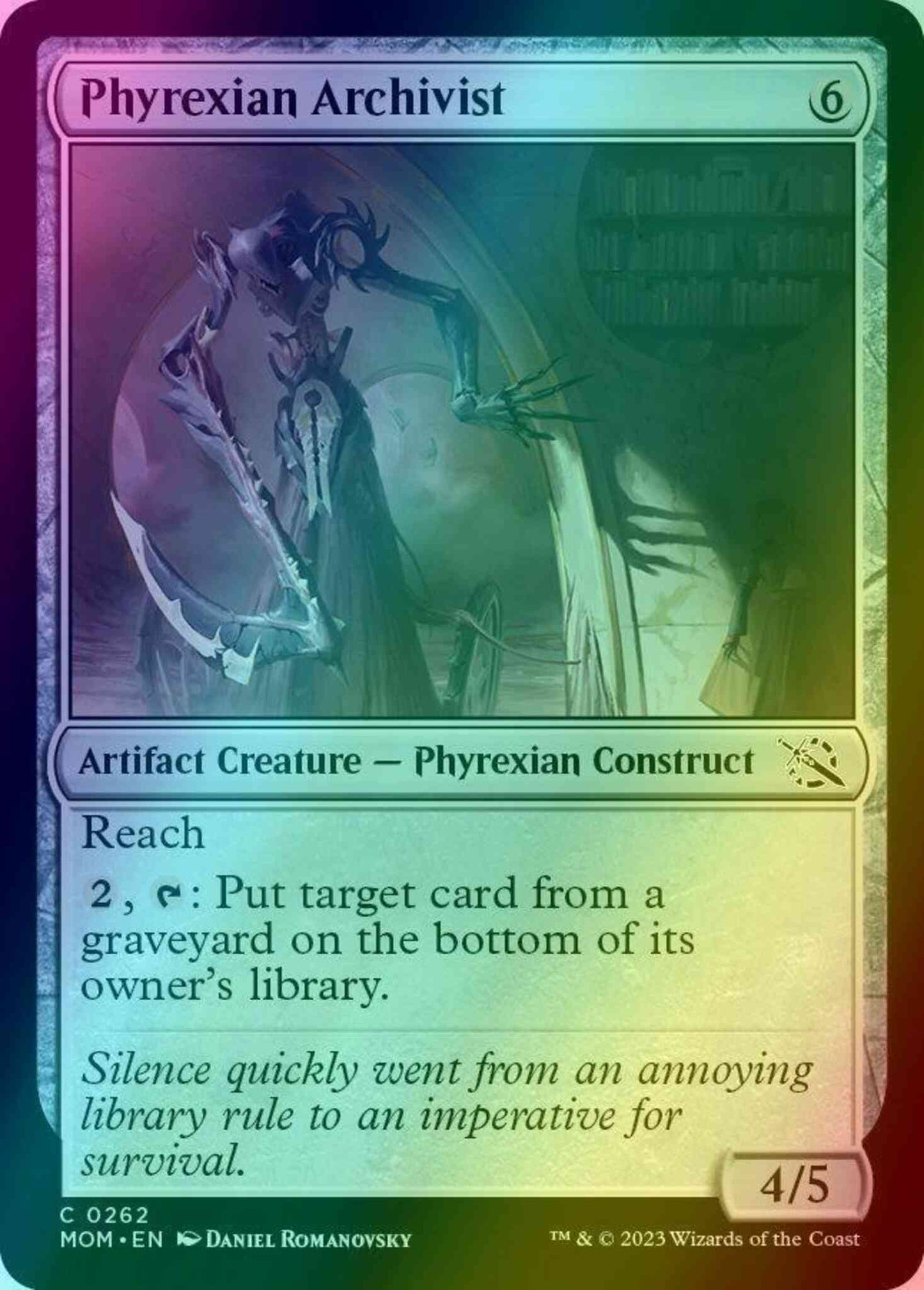 mtg phyrexian archivist