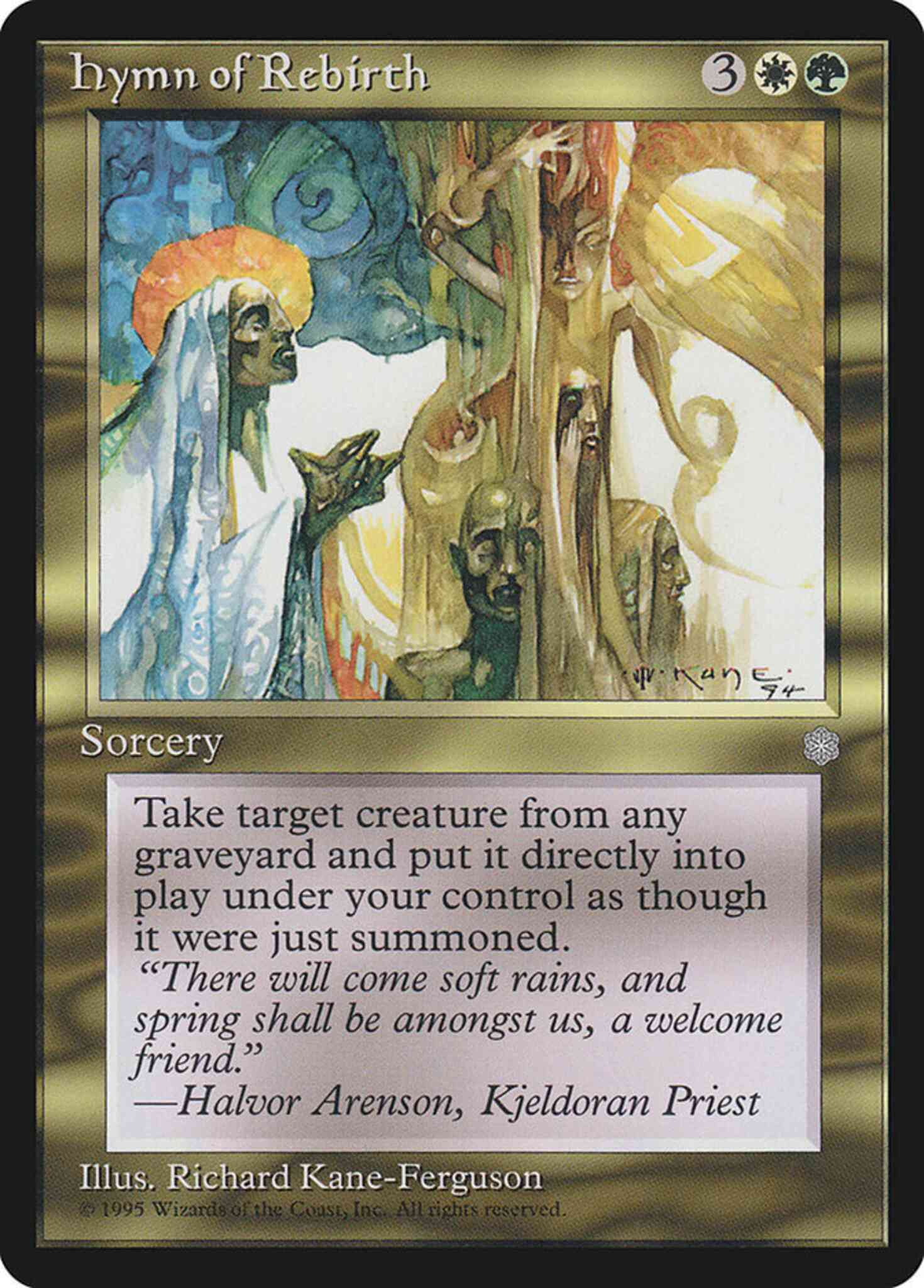Hymn of Rebirth [295] [Ice Age] [Non-Foil] – Face to Face Games