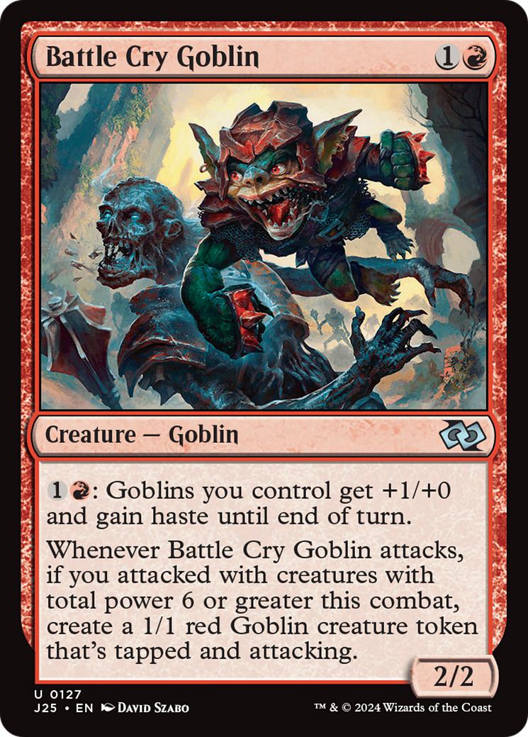 Battle Cry Goblin [127] [Foundations: Jumpstart] [Non-Foil] – Face to ...