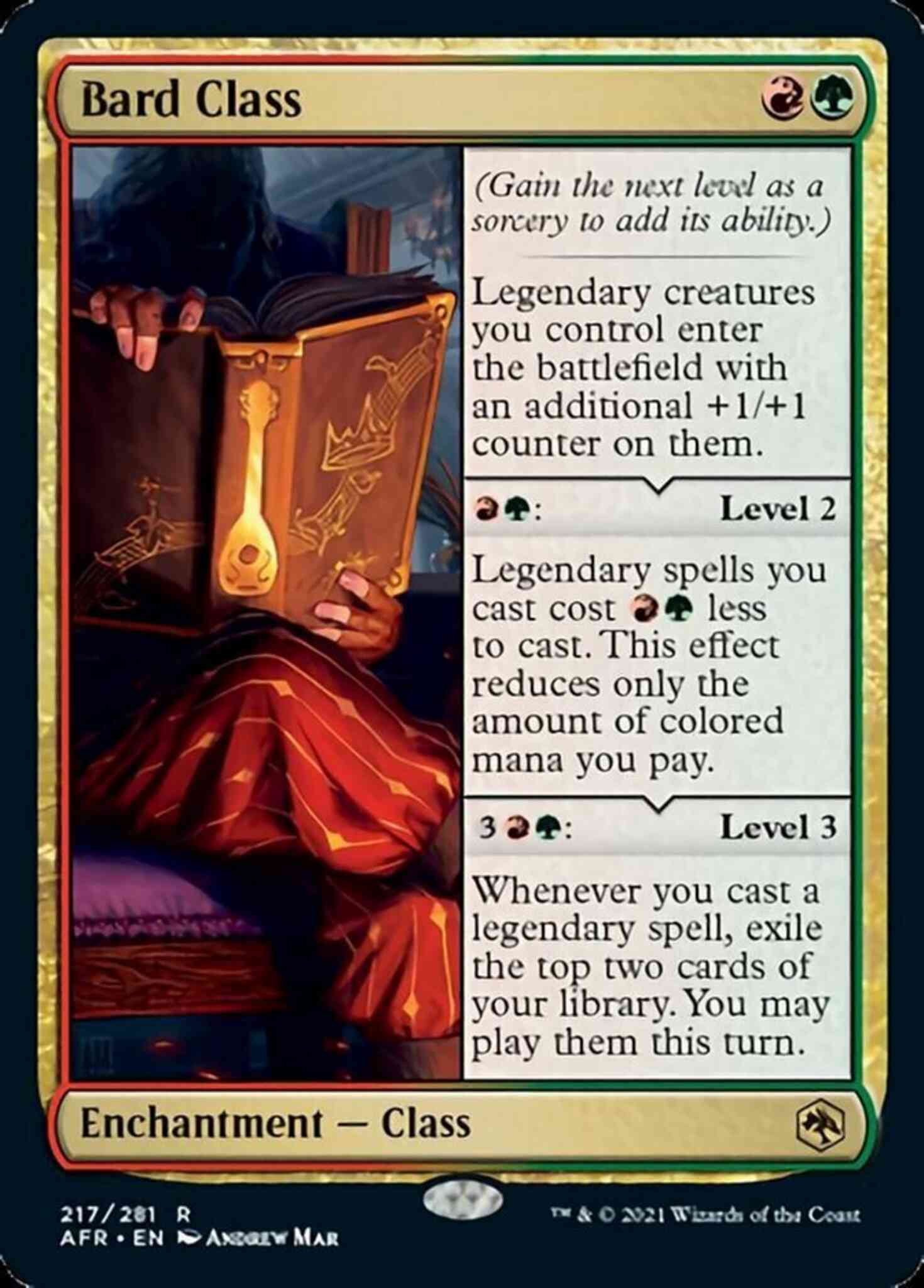 Bard Class [217] [Adventures in the Forgotten Realms] [Non-Foil] – Face ...