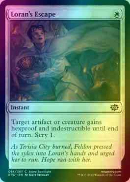 Loran's Escape [14] [The Brothers' War] [Foil] – Face to Face Games
