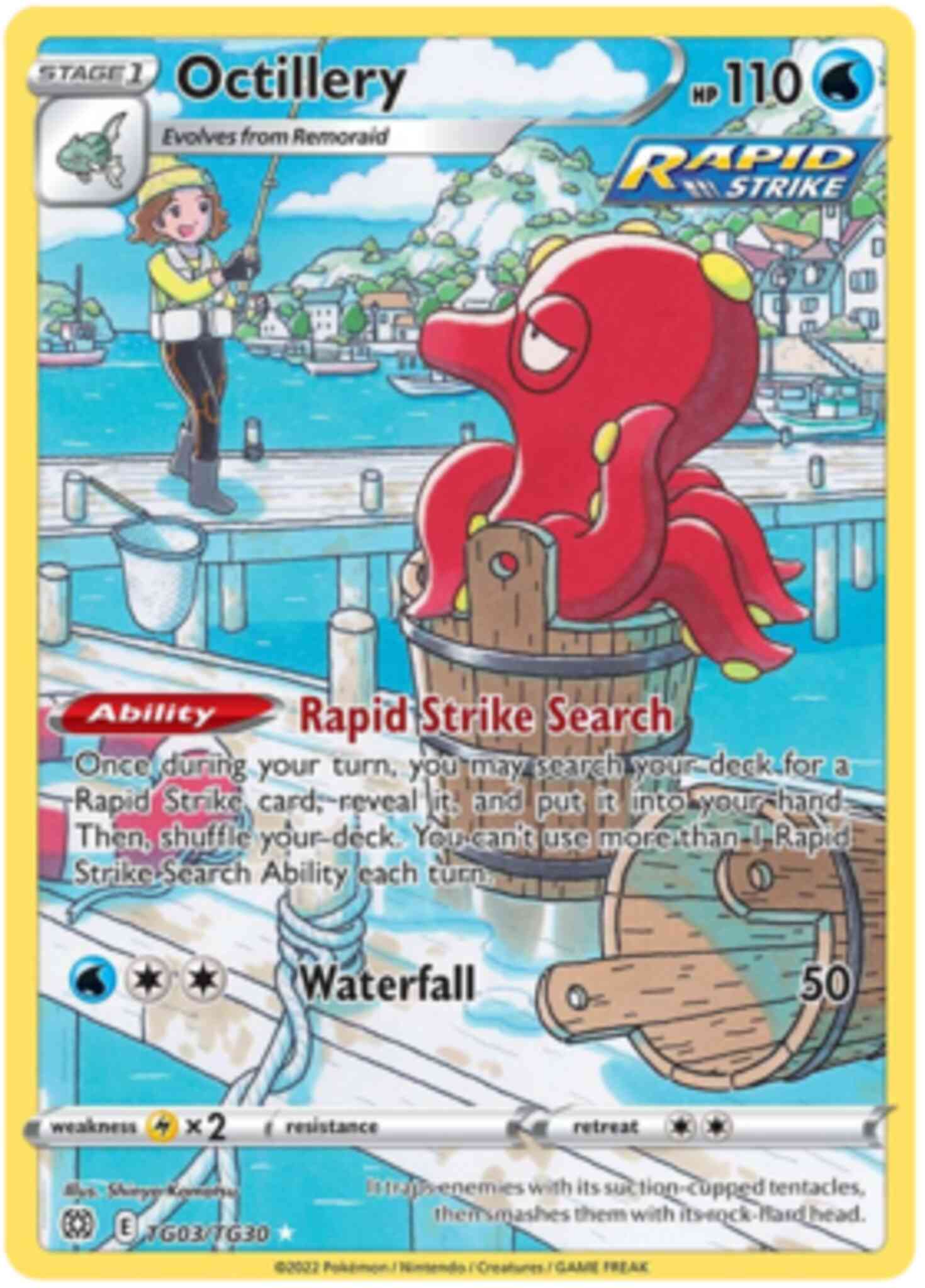 Octillery - TG03/TG30 - Rare Ultra [SWSH9-TG03] [Ultra] – Face to Face ...