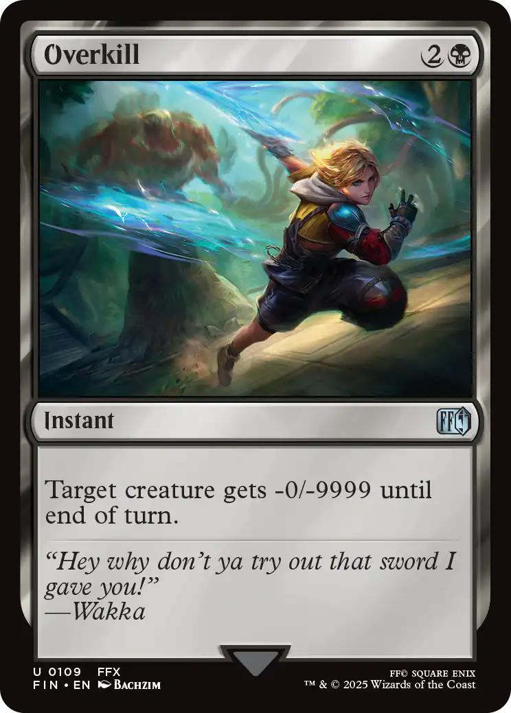 Overkill [109] [FINAL FANTASY] [Non-Foil] – Face to Face Games