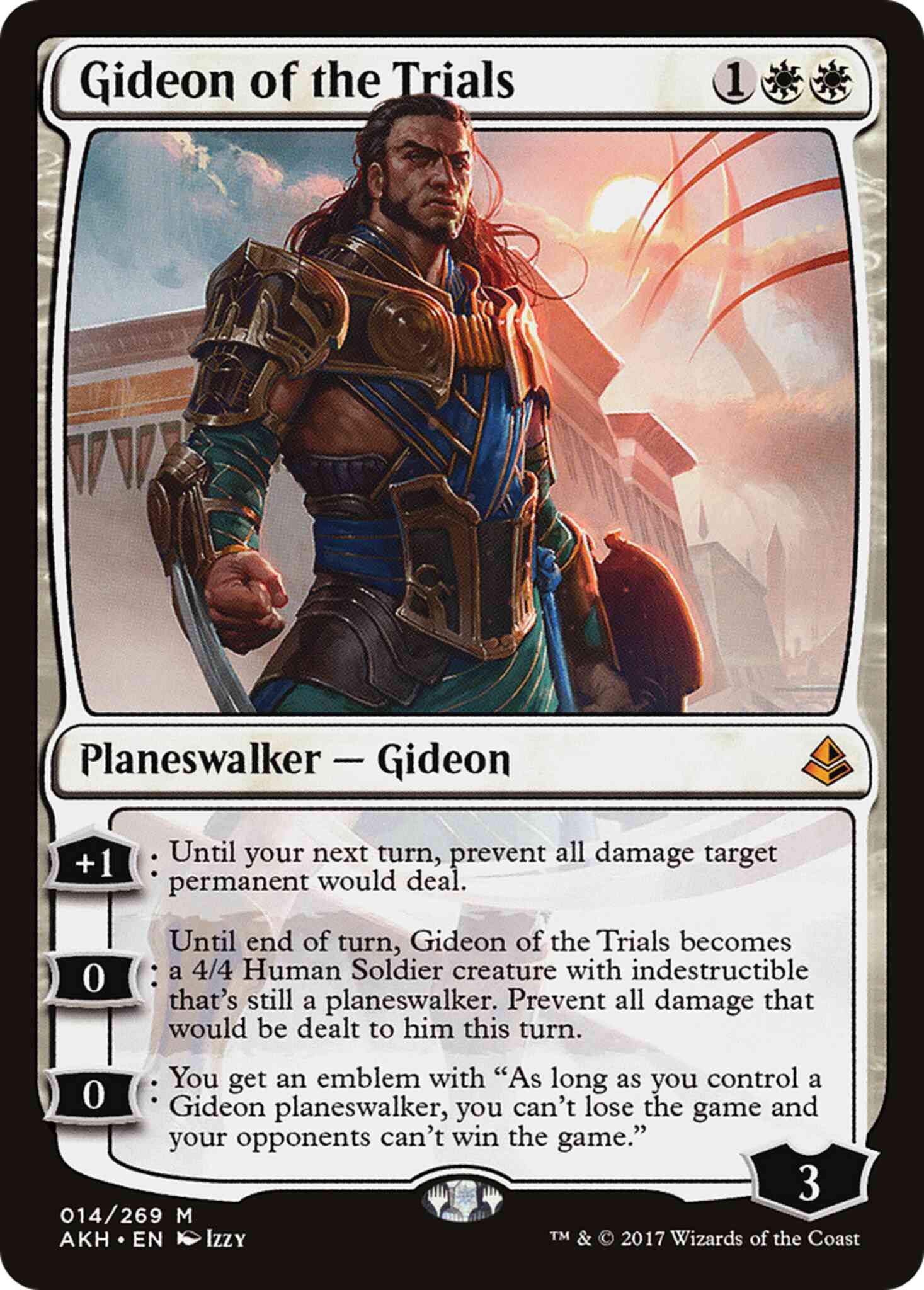 Gideon of the Trials [14] [Amonkhet] [Non-Foil] – Face to Face Games