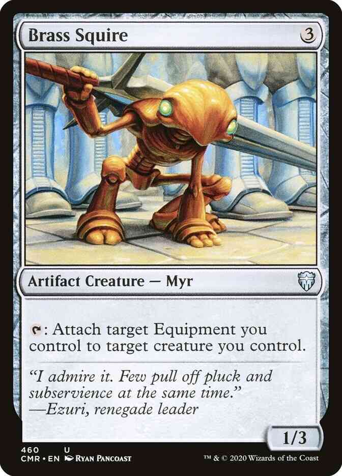 Brass Squire [460] [Commander Legends] [Non-Foil] – Face to Face Games