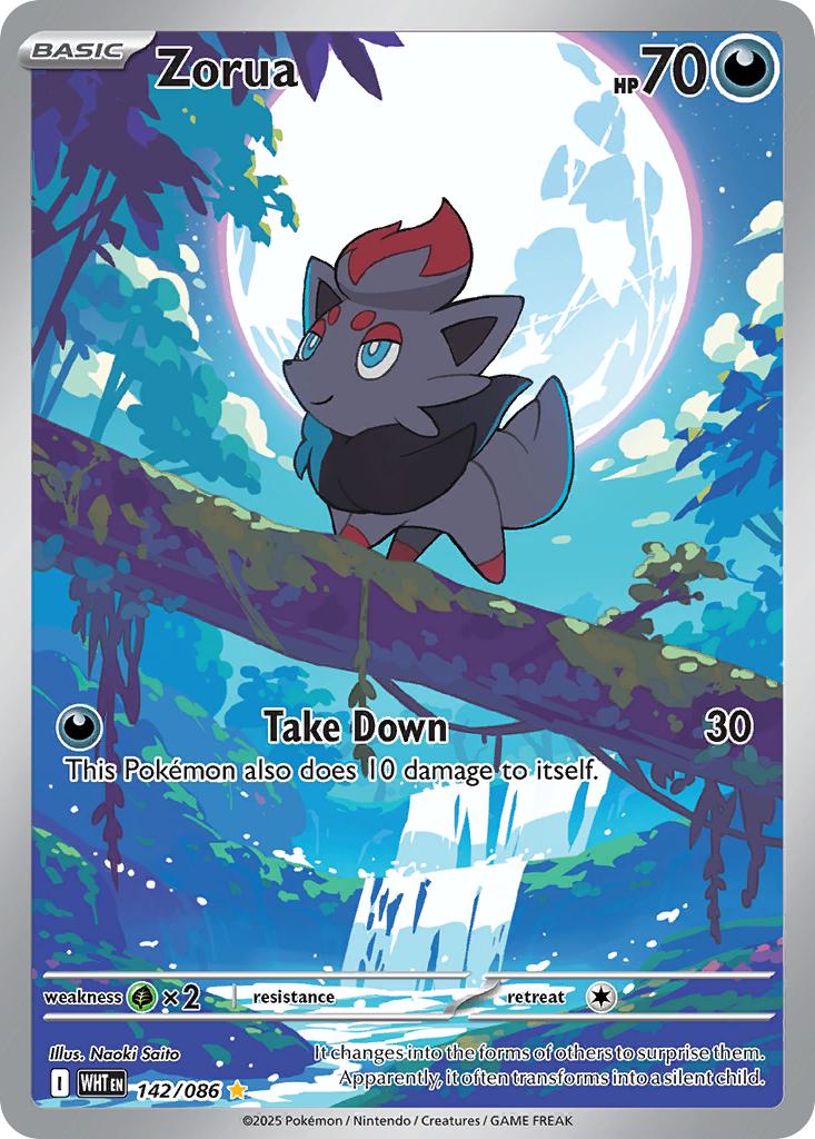 Zorua - 142/086 - Illustration Rare [sv105w-142] [Ultra] – Face to Face ...