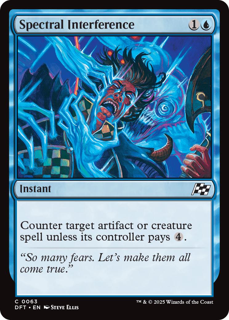 Spectral Interference [63] [Aetherdrift] [Foil] – Face to Face Games