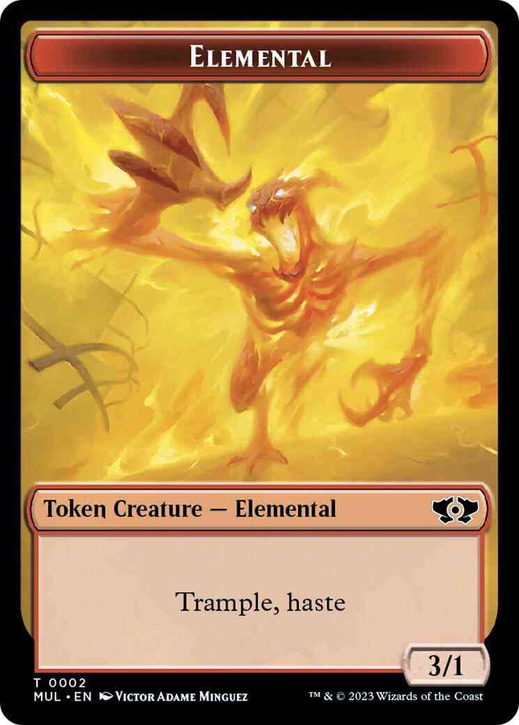 Elemental Token [02] [Multiverse Legends: Tokens] [Non-Foil] – Face to ...