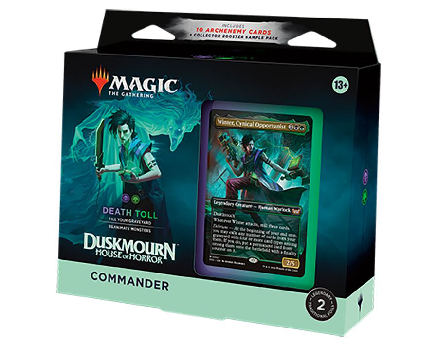 Duskmourn: House of Horror: Commander - Commander Deck - Death Toll ...