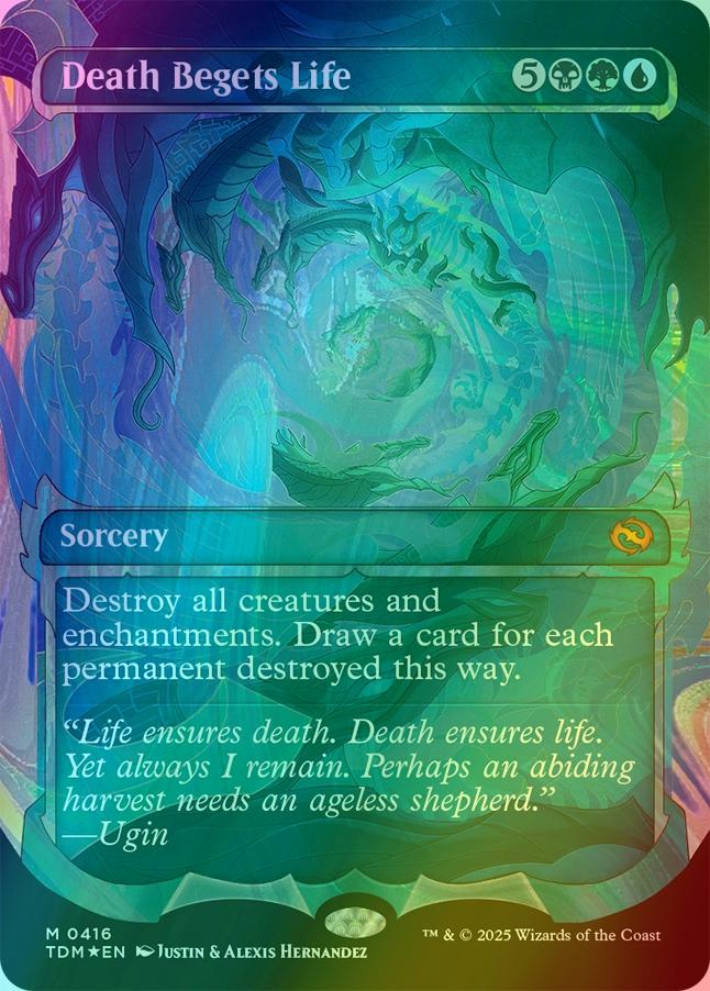 Death Begets Life [416] [Ghostfire Showcase] [Tarkir: Dragonstorm ...