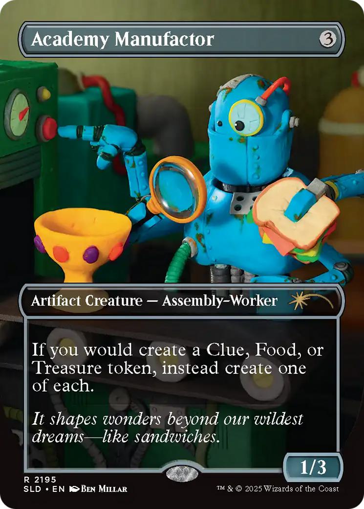 Academy Manufactor [2195] [Borderless] [Play-Doh] [Secret Lair Drop ...