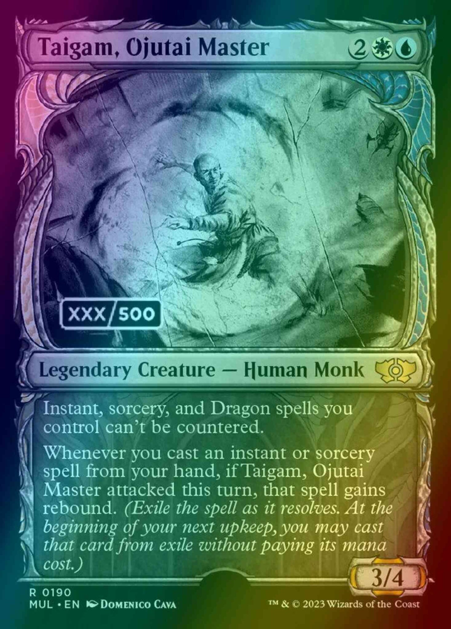 Taigam, Ojutai Master - Serial Numbered [190z] [Planar Showcase] [Mult ...