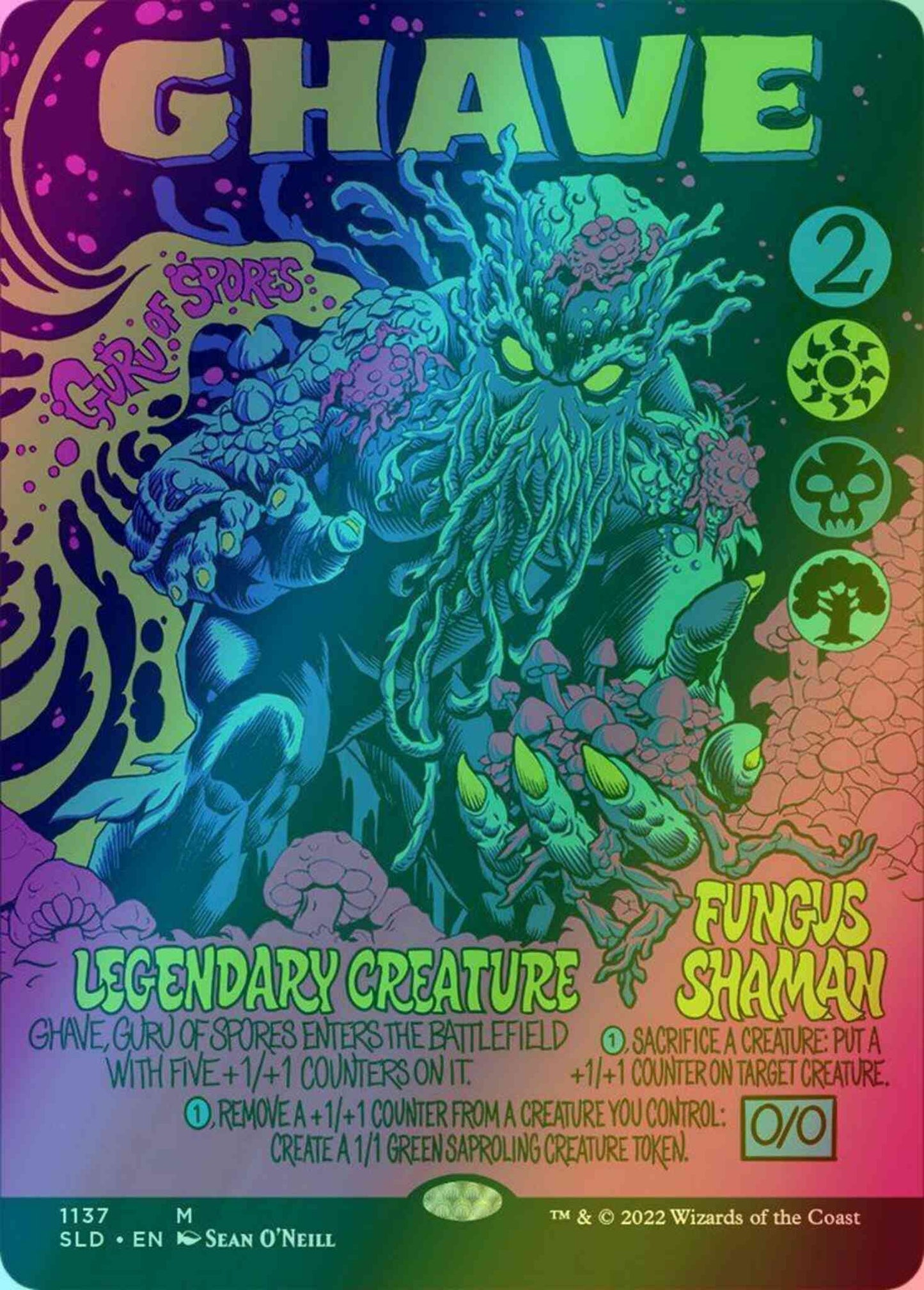 Ghave, Guru of Spores [1137] [Borderless] [Welcome to the Fungal ...