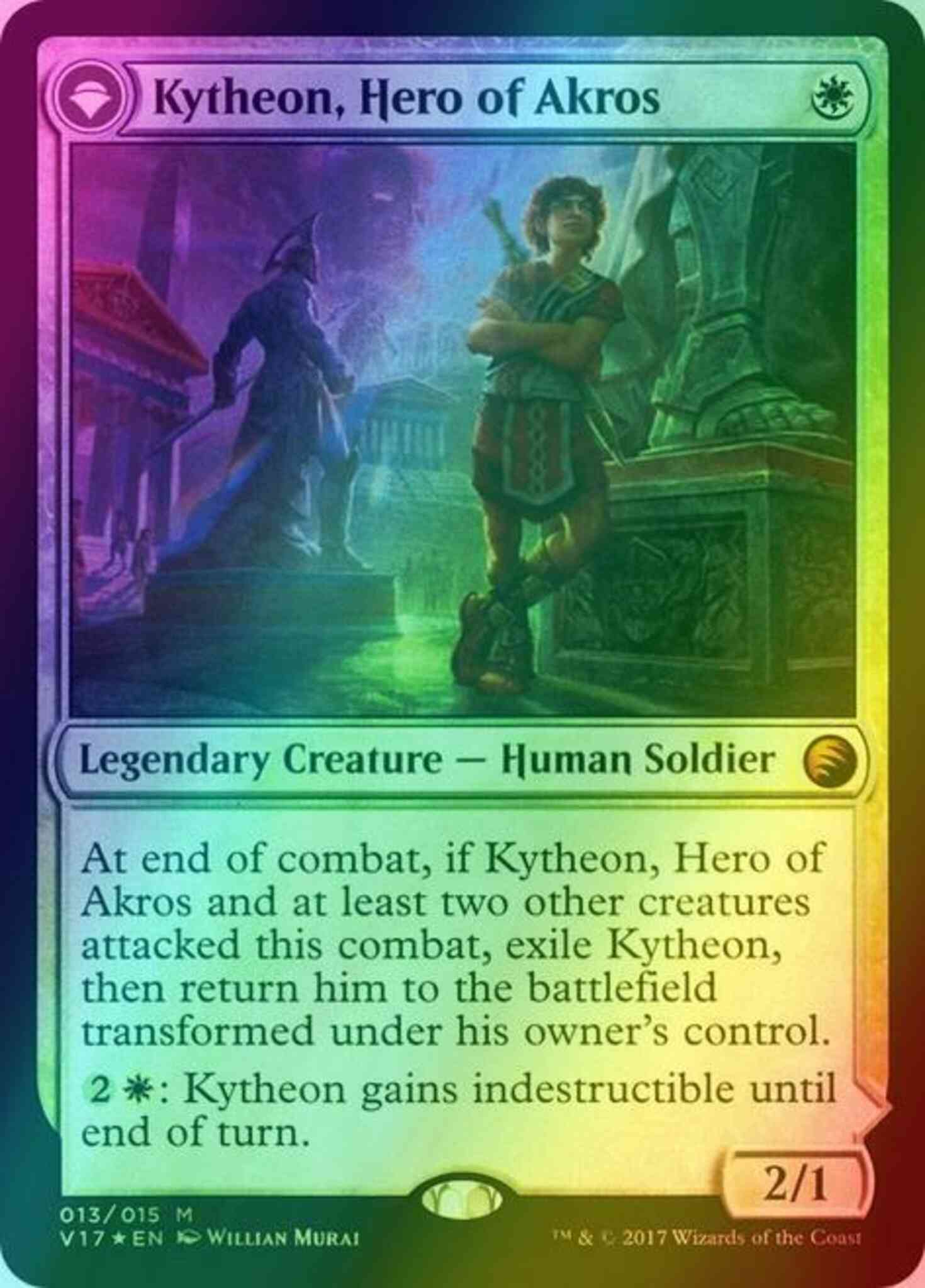Kytheon, Hero of Akros // Gideon, Battle-Forged [13] [From the Vault ...