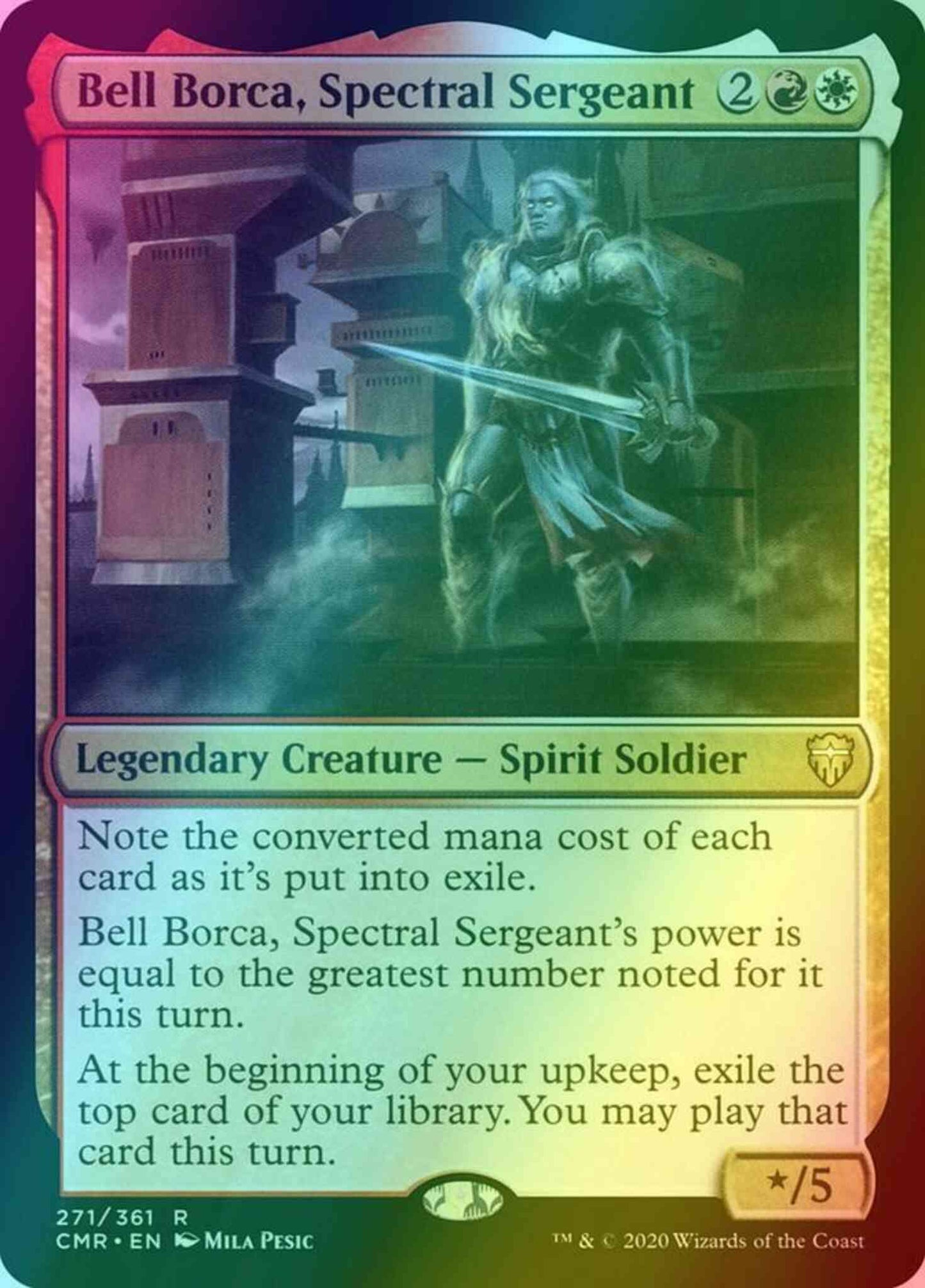Bell Borca, Spectral Sergeant [271] [Commander Legends] [Foil] – Face ...