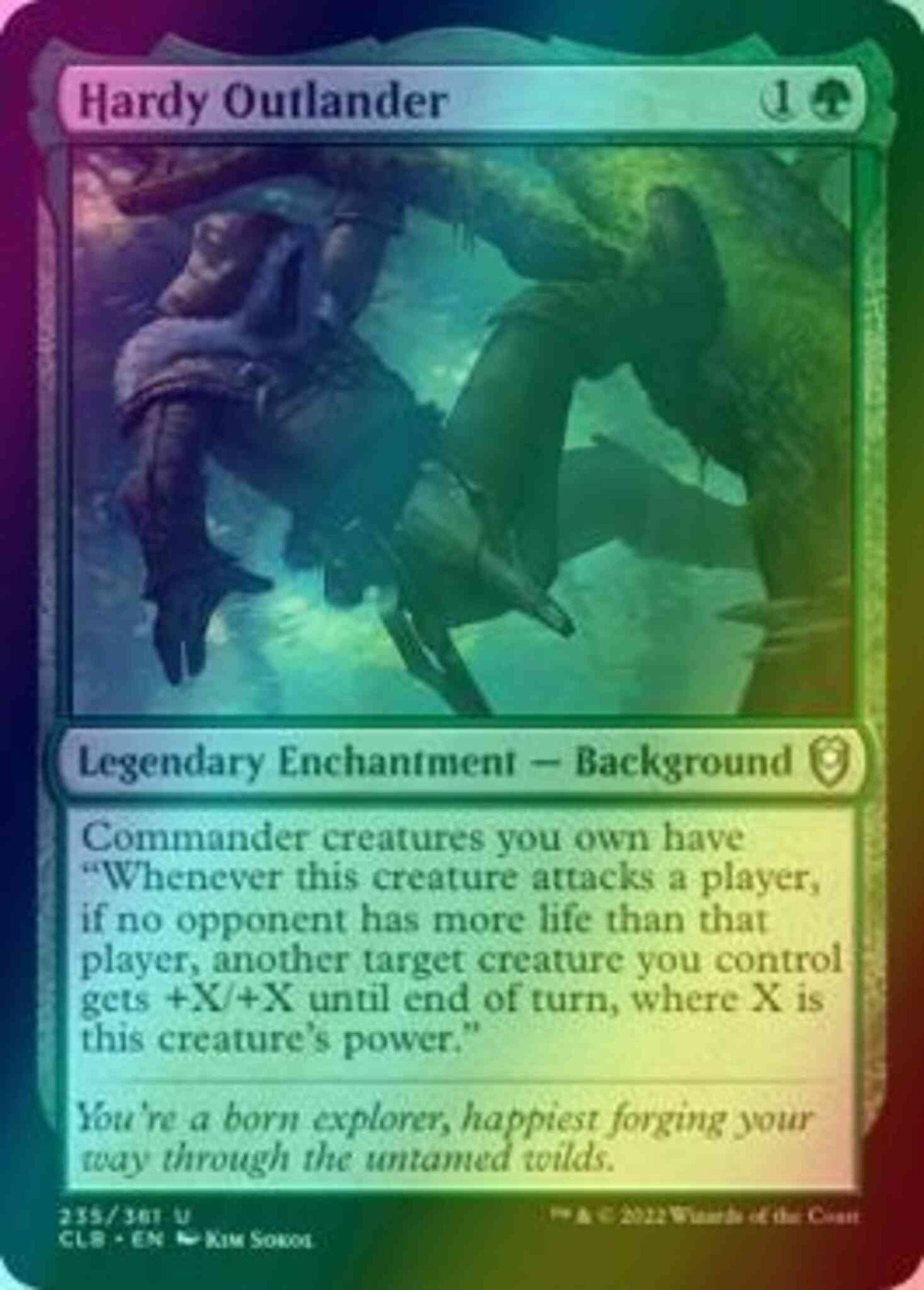 Hardy Outlander [235] [Commander Legends: Battle for Baldur's Gate] [F ...