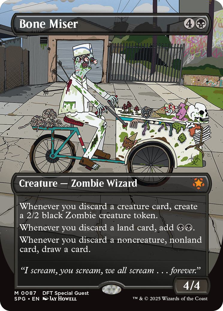 Bone Miser [87] [Borderless] [Special Guests] [Foil] – Face to Face Games