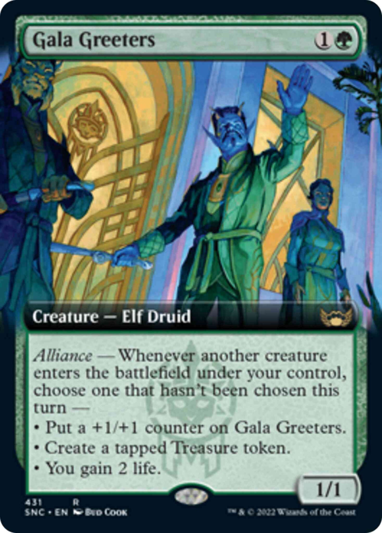 Gala Greeters [431] [Extended Art] [Streets of New Capenna] [Non-Foil ...
