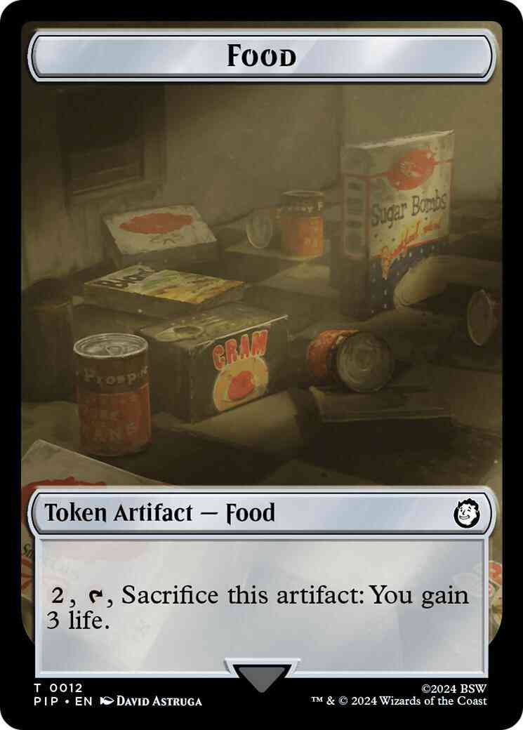 Food Token (12) // Soldier Token (10) [Fallout: Tokens] [Non-Foil ...