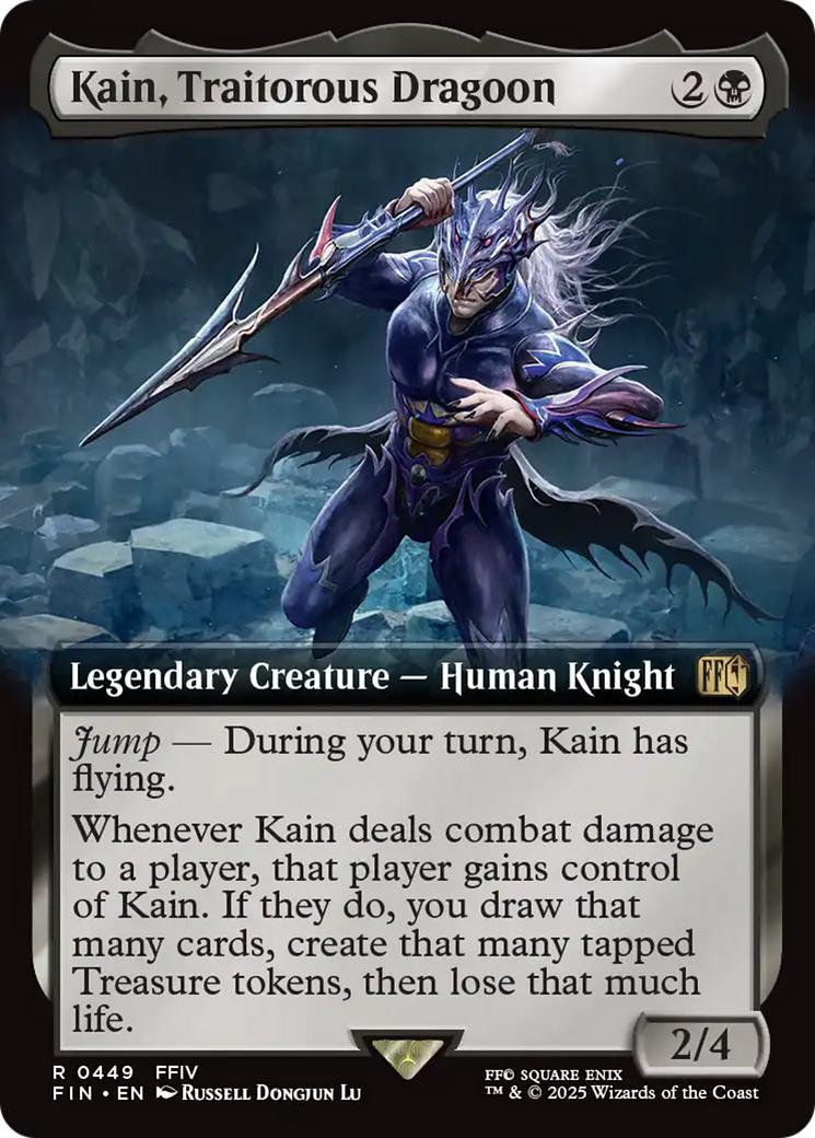 Kain, Traitorous Dragoon [449] [Extended Art] [FINAL FANTASY] [Non-Foil ...