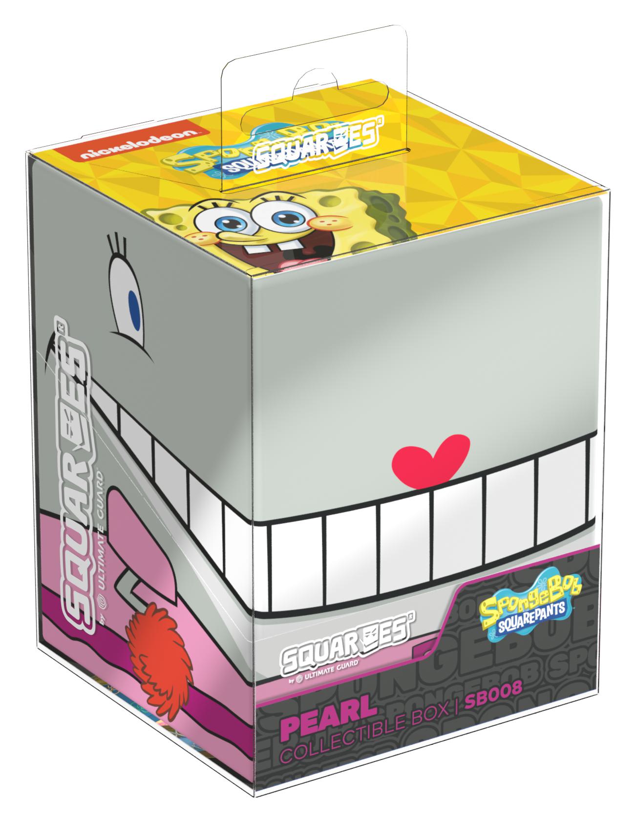 Ultimate Guard Squaroes Deck Box - 100 - Spongebob Squarepants - Pearl ...