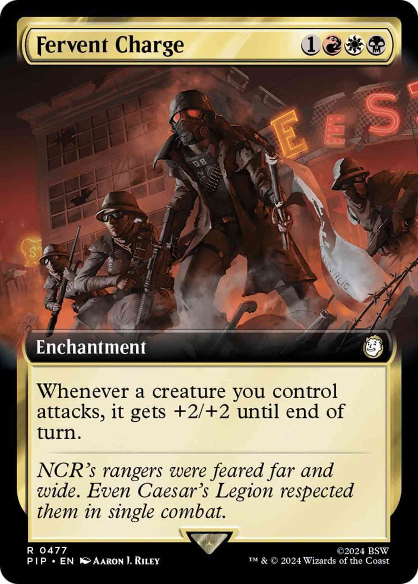 Fervent Charge [477] [Extended Art] [Fallout] [Non-Foil] – Face to Face ...