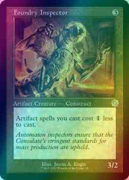 Foundry Inspector [16] [Retro Frame] [The Brothers' War Retro Artifact ...