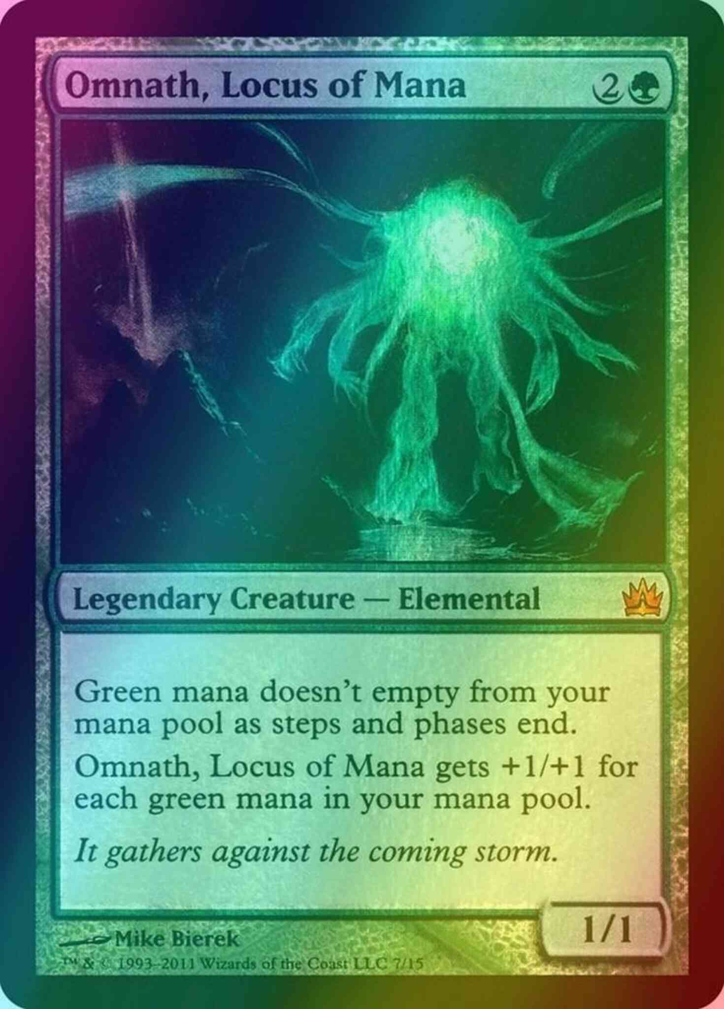 Omnath, Locus of Mana [7] [From the Vault: Legends] [Foil] – Face to ...