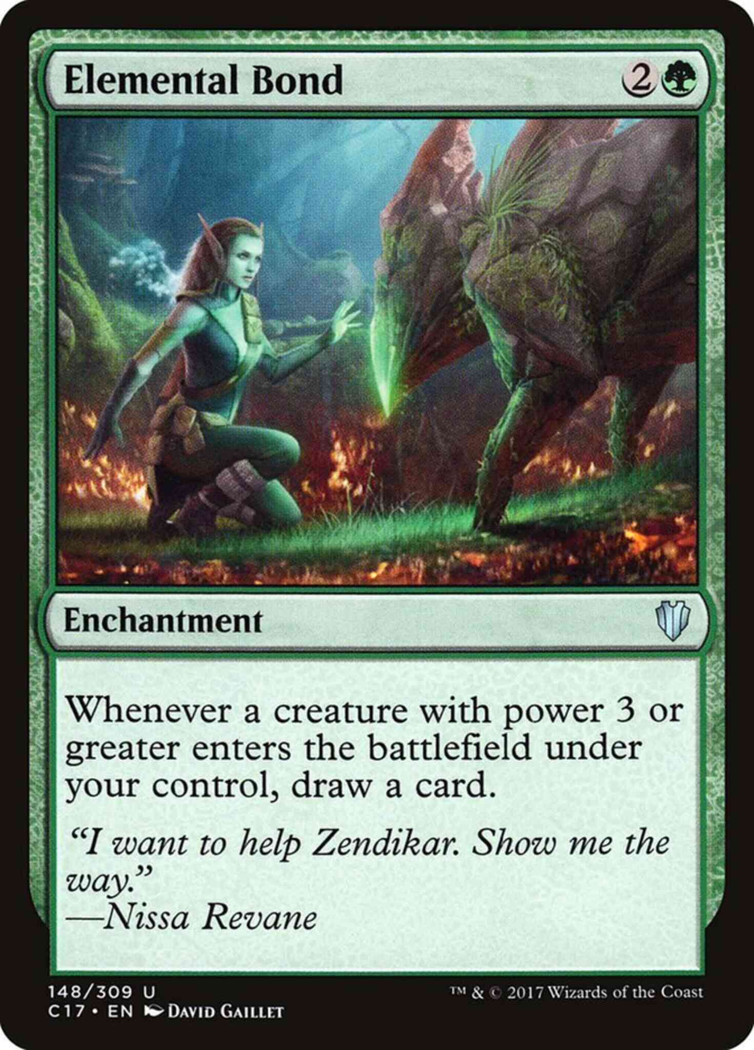 Elemental Bond [148] [Commander 2017] [Non-Foil] – Face to Face Games