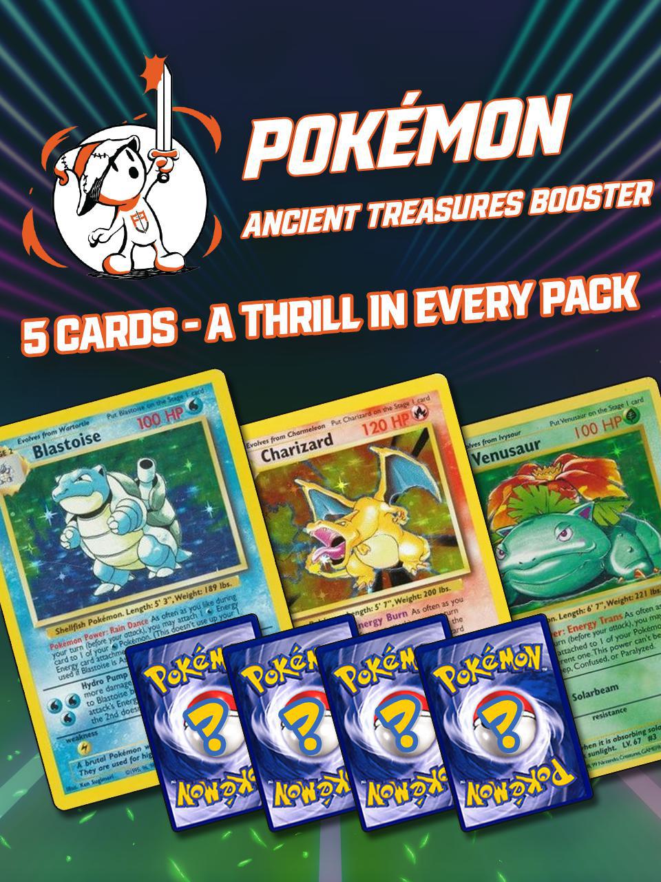 Instant Collection - Pokémon Ancient Treasures Booster – Face to Face Games