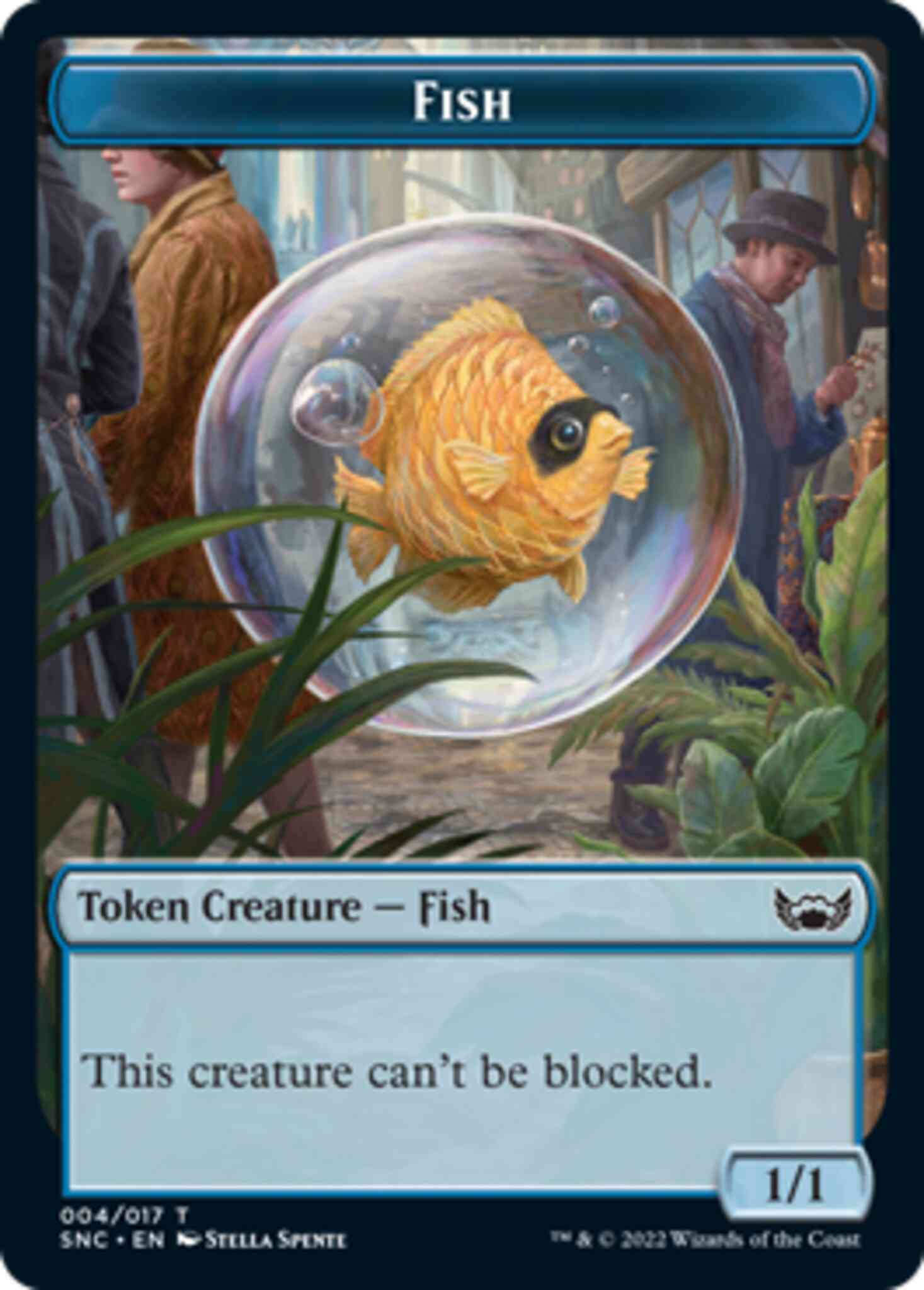 Fish Token [04] [Streets of New Capenna: Tokens] [Non-Foil] – Face to ...