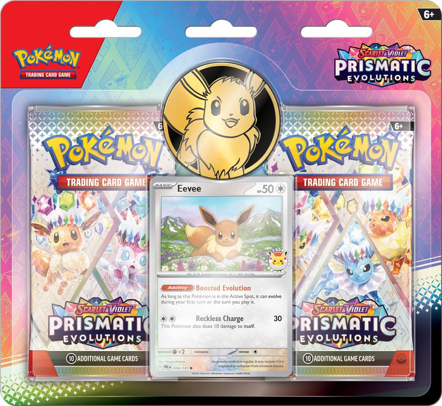 Pokémon TCG: Scarlet & Violet - Prismatic Evolutions - Blister Pack ...