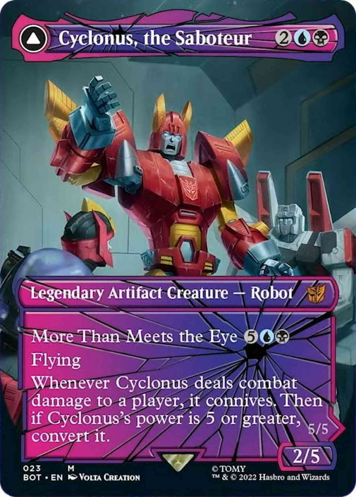 Cyclonus, the Saboteur // Cyclonus, Cybertronian Fighter [23 ...