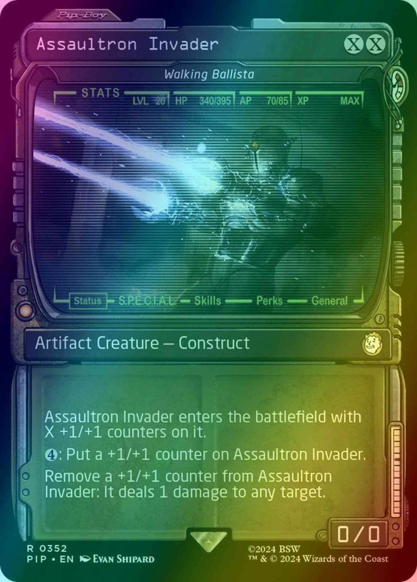 Assaultron Invader - Walking Ballista [352] [Pip-Boy Showcase] [Fallou ...