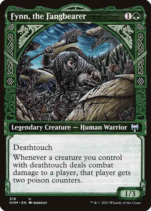 Fynn, the Fangbearer [316] [Showcase] [Kaldheim] [Non-Foil] – Face to ...
