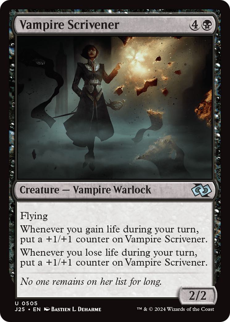 Vampire Scrivener [505] [Foundations: Jumpstart] [Non-Foil] – Face to ...