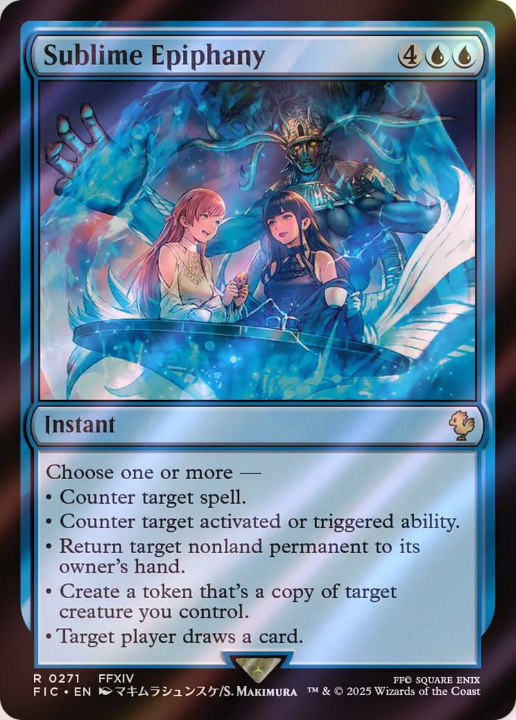 Sublime Epiphany [271] [FINAL FANTASY: Commander] [Surge Foil] – Face ...